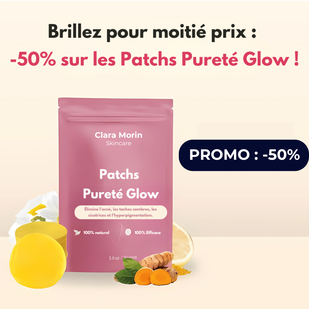 Patchs Pureté Glow – Pour une peau lisse, pure et éclatante – Koliza Québec